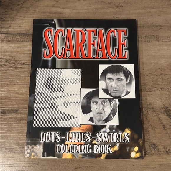 Accents | Scarface Coloring Book | Poshmark